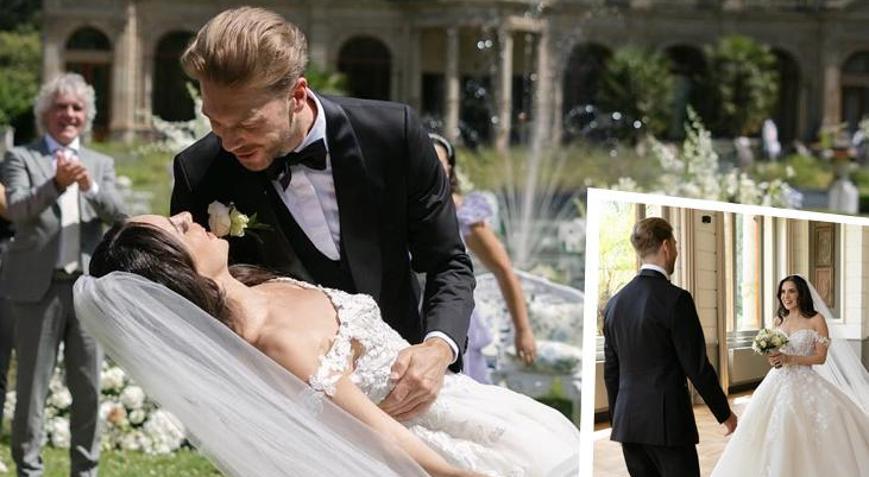 Ünlü şarkıcı Karsu ve Mike Schrama evlendi! Düğünden ilk kareler ...