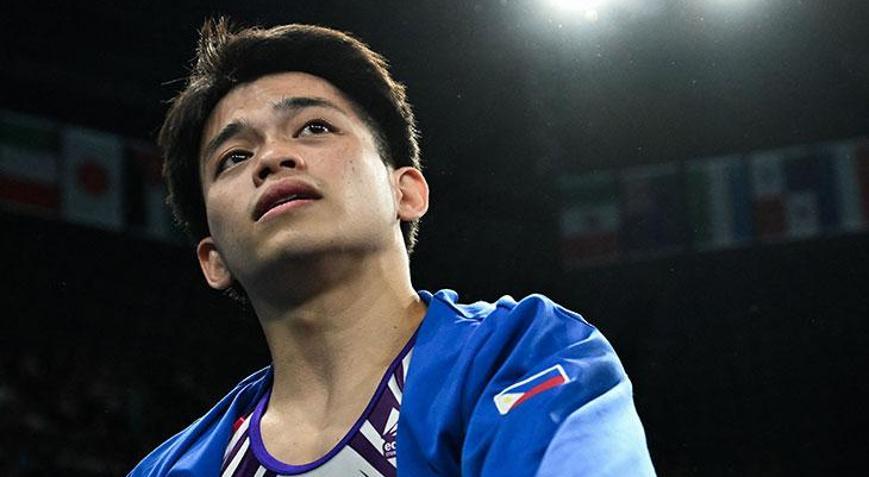 Carlos Edriel Yulo'dan Paris 2024'te altın madalya!