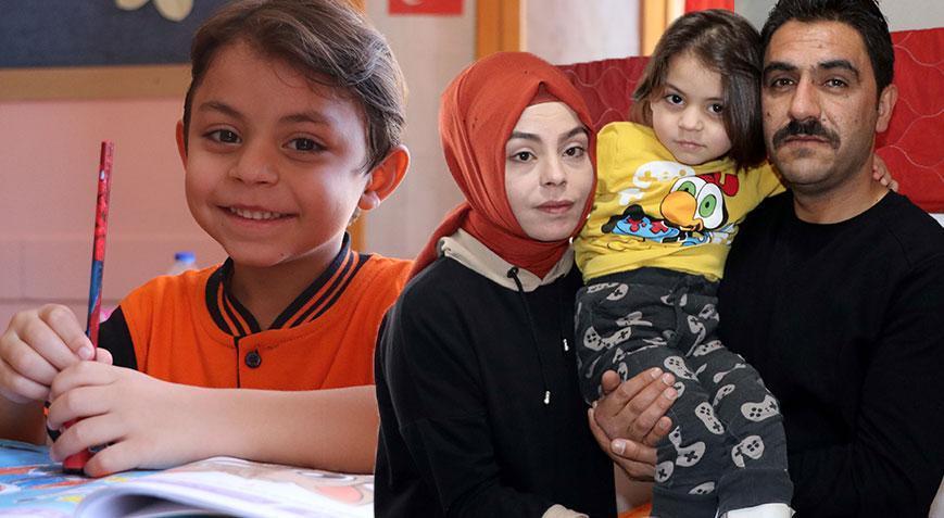 Tüm dünya seferber olmuştu! Melih Eymen, okula başladı - Son Dakika Milliyet