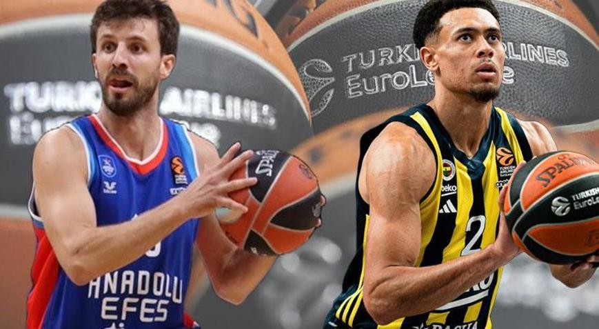 EuroLeague'de lider değişti! Fenerbahçe kazandı, Anadolu Efes kaybetti ...