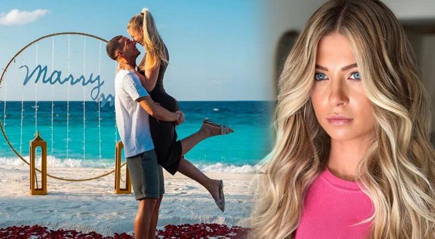 Fenerbahçeli Mert Müldür'den sevgilisi Koprena Andjela'ya evlilik ...