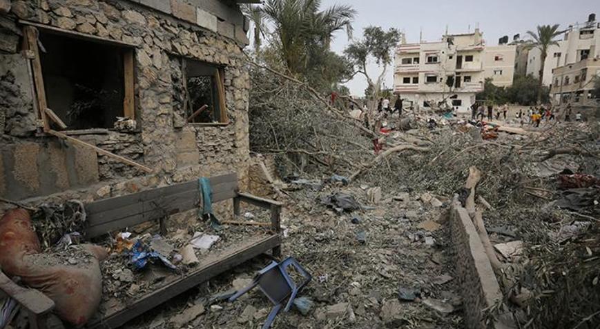 Gazze Şeridi'ndeki Huzaa beldesi felaket bölgesi ilan edildi - Son ...