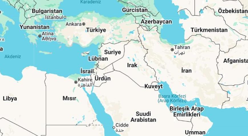 İRAN NEREDE? İran haritadaki konumu: İran nüfusu ne kadar? İran Türkiye ...