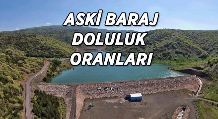 ASKİ BARAJ DOLULUK ORANLARI! Ankara baraj doluluk oranları son durum ...