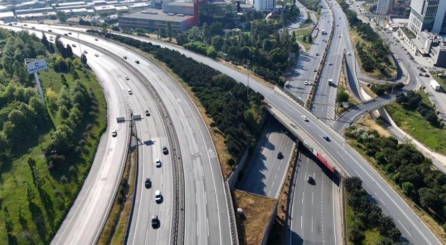 Kurban Bayramı’nda İstanbul bomboş kaldı! TEM Otoyolu ve Mahmutbey ...
