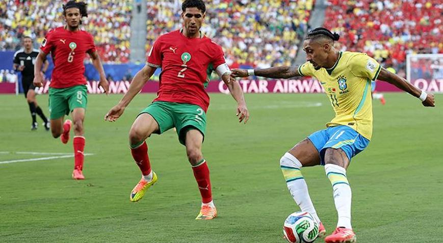 Brazil open World Cup bid with Morocco draw as Scotland edge Haiti